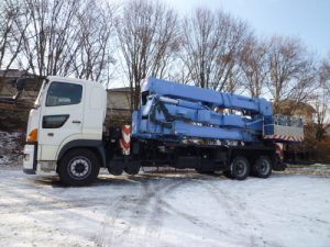 【事例紹介⑫】 橋梁点検車 現場レポートその2 （BT-400他） | 【-For the 信州- 株式会社長野技研】